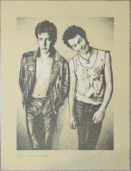 2013 Sid and Steve - Letterpress Fine Art Print by Shepard Fairey ...